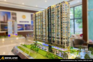 Mô hình chung cư Phú Đông Sky One tại Bình Dương